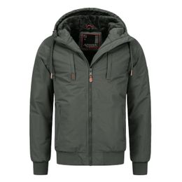 Alessandro Salvarini Herren Winterjacke AS-320 mit Teddyfell-Innenfutter & Kapuze &ndash; warm & stylisch