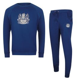 Aquascutum Iconic Crest Trainingsanzug-set Mit Rundhalsausschnitt, Marineblau