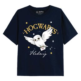 Harry Potter - T-Shirt f&uuml;r M&auml;dchen (Marineblau)