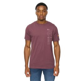 Duck and Cover - "Ashland" T-Shirt f&uuml;r Herren (Rum Rosinen)