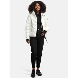 Marikoo Damen Steppjacke Samuiaa &ndash; warm, modern & mit abnehmbarer Kapuze