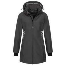 Arctic Seven Damen Softshell Jacke AS-305 &ndash; lang, wind- & wasserabweisend, reflektierend