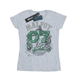 Harry Potter - "Malfoy" T-Shirt f&uuml;r Damen (Grau)