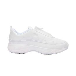 Lacoste - "Audyssor" Sneaker f&uuml;r Herren, Leder, Rei&szlig;verschluss (Wei&szlig;)
