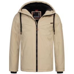 Alessandro Salvarini Herren Winterjacke AS-331 mit Teddyfell & Kapuze