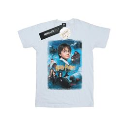 Harry Potter - "Philosopher's Stone" T-Shirt f&uuml;r Herren (Wei&szlig;)