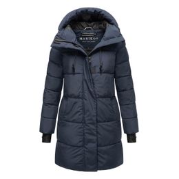 Marikoo Damen Winter-Steppjacke mit Kapuze & Fleecefutter &ndash; Kaituu
