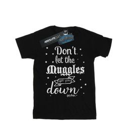 Harry Potter - "Don't Let The Muggles" T-Shirt f&uuml;r M&auml;dchen (Schwarz)