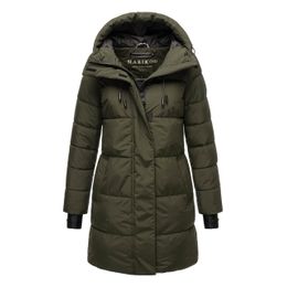 Marikoo Damen Winter-Steppjacke mit Kapuze & Fleecefutter &ndash; Kaituu