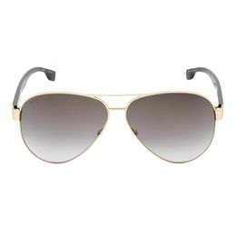 HUGO BOSS - Unifarben-Sonnenbrille f&uuml;r Herren (Gold)