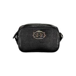 La Martina schwarze Polyethylen-Handtasche