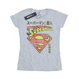 DC COMICS - T-Shirt f&uuml;r Damen (Grau)