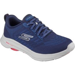 Skechers GO Walk 8 Day Textil Herren Sneakers Navy/Rot Standard