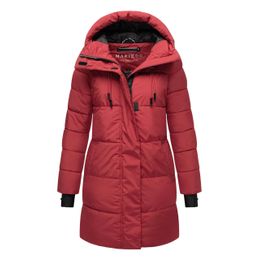 Marikoo Damen Winter-Steppjacke mit Kapuze & Fleecefutter &ndash; Kaituu