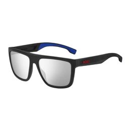 HUGO BOSS - Matt-Sonnenbrille f&uuml;r Herren (Schwarz)