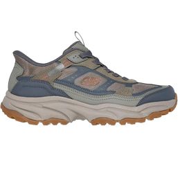 Skechers - Herren Wanderschuhe "Viking AT", Wildleder (Oliv/Grau)