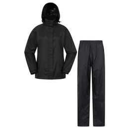 Mountain Warehouse - "Pakka" Jacke & Hose Set f&uuml;r Damen (Schwarz)