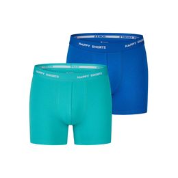 Happy Shorts Herren Retro Boxer Neon 2-Pack Retroshorts, Vintage Boxer,