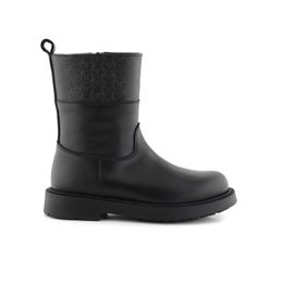 Philipp Plein Leather Low Boots Monogram