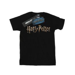 Harry Potter - T-Shirt f&uuml;r M&auml;dchen (Schwarz)