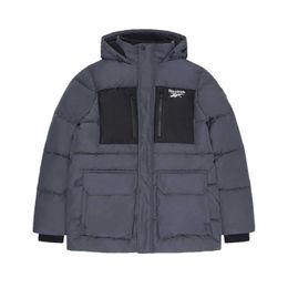 Reebok - "RB1577" Steppjacke f&uuml;r Herren (Holzkohle)