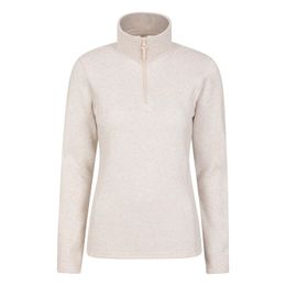 Mountain Warehouse Damen/Damen Idris Half Zip Fleece Top (Beige)