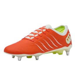 Canterbury - "Phoenix 2.0 Team" Fu&szlig;ballschuhe f&uuml;r weichen Boden f&uuml;r Herren (Orange/Wei&szlig;)
