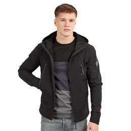 Henleys - "Expand" Softshelljacke f&uuml;r Herren (Schwarz)