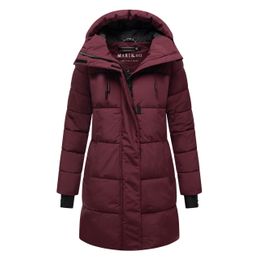 Marikoo Damen Winter-Steppjacke mit Kapuze & Fleecefutter &ndash; Kaituu