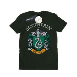Harry Potter - "Slytherin" T-Shirt f&uuml;r Damen (Tannengr&uuml;n)