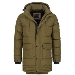 Alessandro Salvarini Herren Winterjacke AS285 mit Teddyfell & abnehmbarer Kapuze