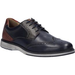 JOSEF SEIBEL Herren Halbschuh Stuart 07 in ocean-multi