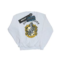 Harry Potter - Sweatshirt Logo f&uuml;r Damen (Wei&szlig;)