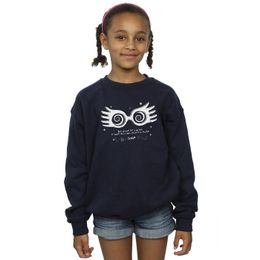 Harry Potter - "Being Different" Sweatshirt f&uuml;r M&auml;dchen (Marineblau)