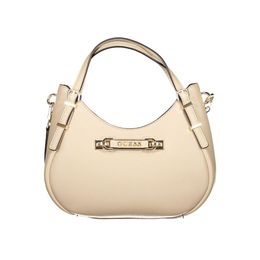 Guess Beige Polyethylen-Handtasche