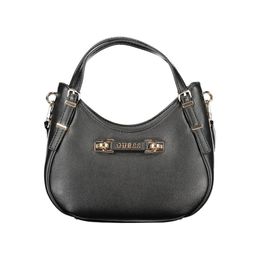 Guess Schwarze Polyethylen-Handtasche