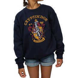 Harry Potter - Sweatshirt f&uuml;r M&auml;dchen (Marineblau)