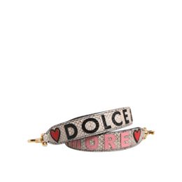 Dolce & Gabbana Multicolor DG AMORE Patch Bag Zubeh&ouml;r Schultergurt