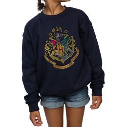 Harry Potter - Sweatshirt f&uuml;r M&auml;dchen (Marineblau)