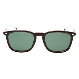 HUGO BOSS - Mit Streifen-Sonnenbrille f&uuml;r Herren (Braun)