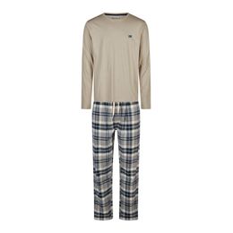 Phil & Co. Berlin Herren Pyjama Flanell Schlafanzug, Pyjama Set, Nachtw&auml;sche