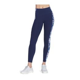 Skechers Performance GOWALK Misty Floral Leggings aus Nylon f&uuml;r Frauen in Blau