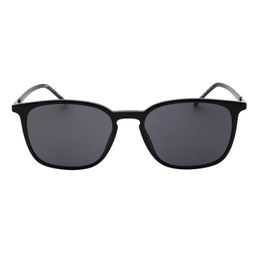 HUGO BOSS - Rechteckig-Sonnenbrille f&uuml;r Herren (Schwarz)