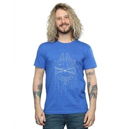 Star Wars - "Millennium Delivery" T-Shirt f&uuml;r Herren (K&ouml;nigsblau)