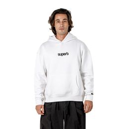 Super B Herren Oversized Hoodie mit volumin&ouml;ser Kapuze Hexaline SPRB6500