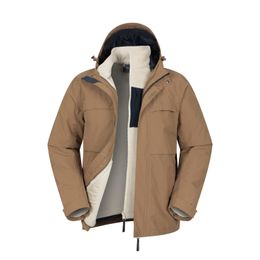 Mountain Warehouse - "Maple" Jacke, wasserfest f&uuml;r Herren (Hellbraun)
