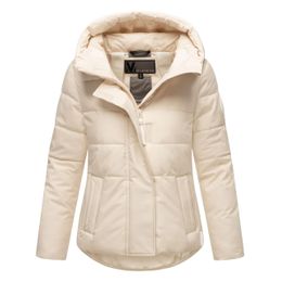 Marikoo Damen Steppjacke mit Teddy-Innenfutter & Kapuze &ndash; Elira