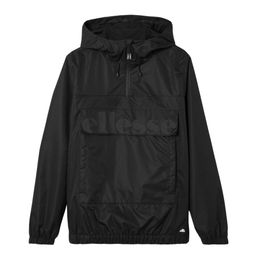 Ellesse - "Mont" Kapuzenjacke f&uuml;r Herren, &Uuml;ber den Kopf, All Terrain (Schwarz)