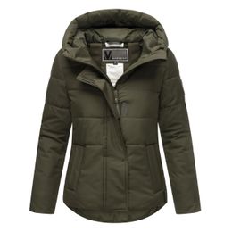 Marikoo Damen Steppjacke mit Teddy-Innenfutter & Kapuze &ndash; Elira