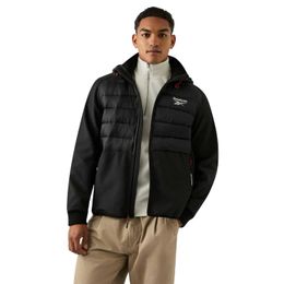 Reebok - "Mixed Media" Jacke f&uuml;r Herren (Schwarz)